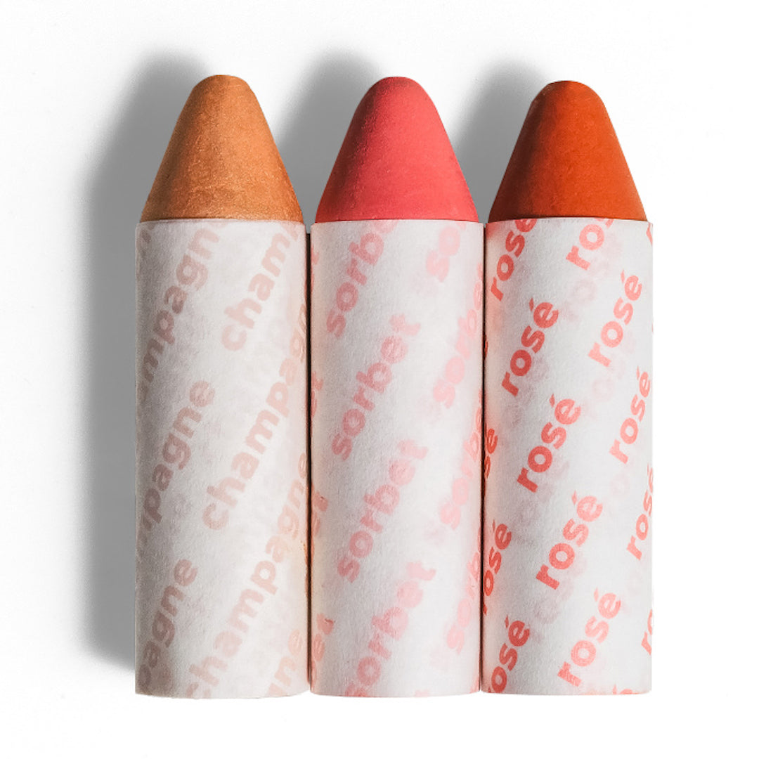 Cotton Candy Skies - 3 in 1 Balmie Crayon Set | Axiology